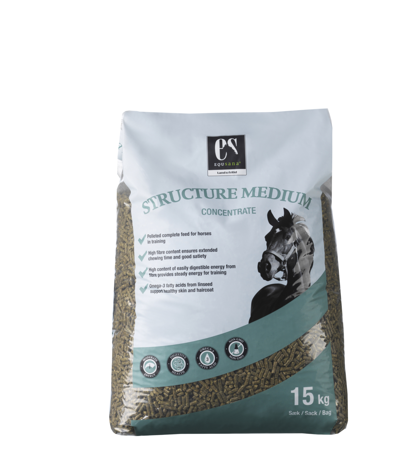 EQUSANA STRUCTURE MEDIUM - God struktur med sunde fibre